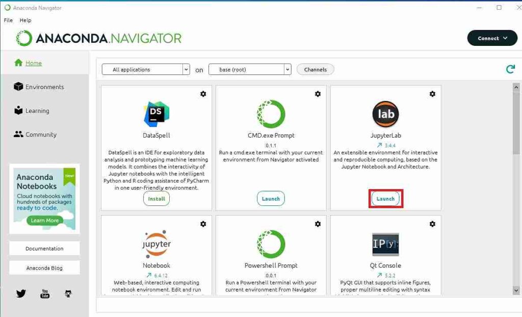 【Python の基本】「Anaconda」から「JupyterLab」を起動するには？ | わーどハック